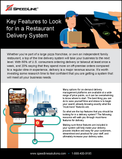 Restaurant Delivery Features