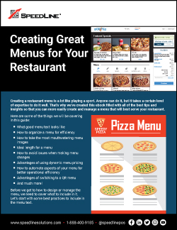 Restaurant Menus Ebook