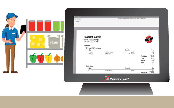 SpeedLine Pizza Point of Sale