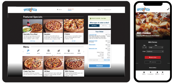 SpeedLine Pizza Point of Sale
