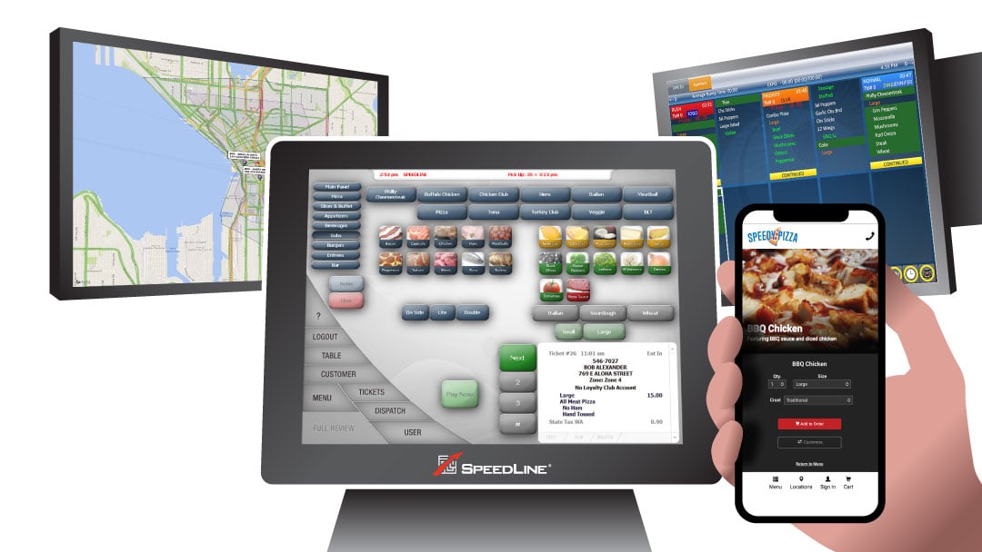 SpeedLine Pizza Point of Sale